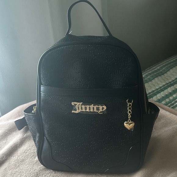 Juicy Couture | Bags | Juicy Couture Black Backpack | Poshmark